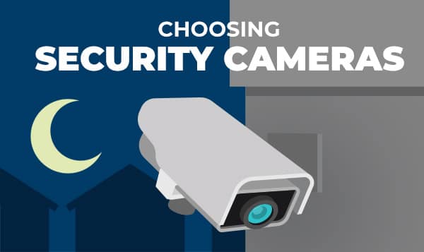 Choosing Security Cameras Infographic | ProtectFind